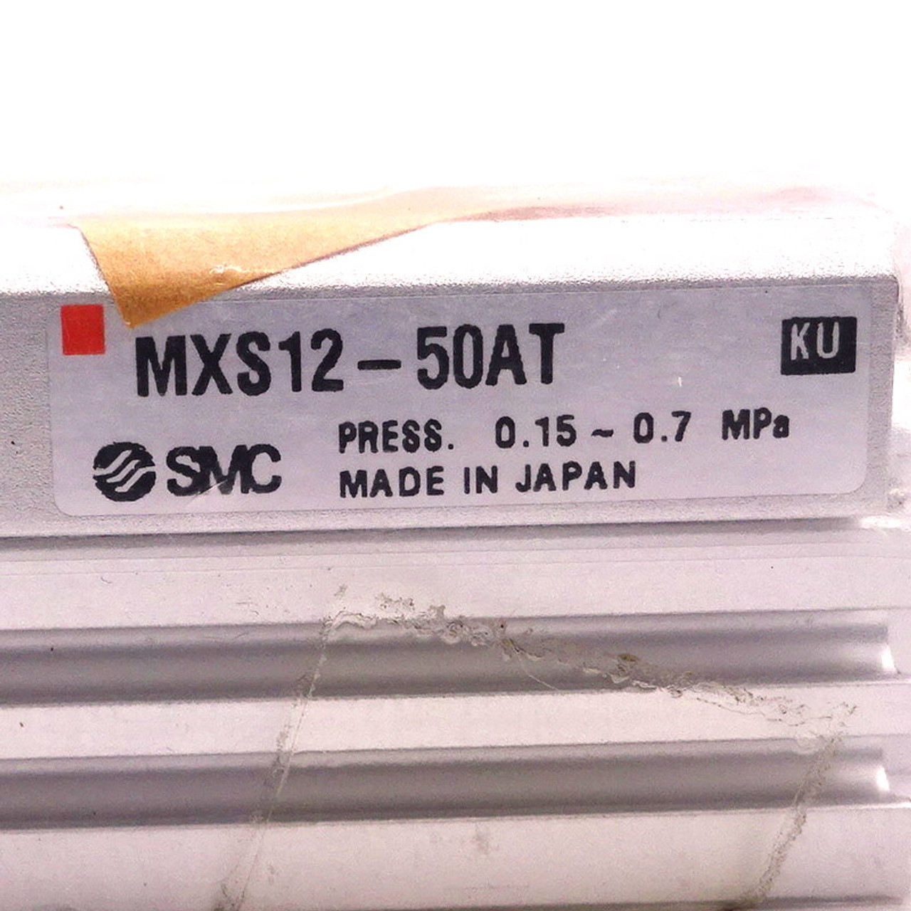 Guided Cylinder MXS12-50AT SMC 12mm x 50mm 1.5 - 7bar - Axxa - Motor Control & Automation